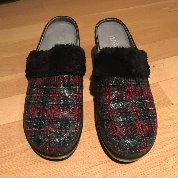 Alegria | Shoes | Alegria Plaid Clogs | Poshmark